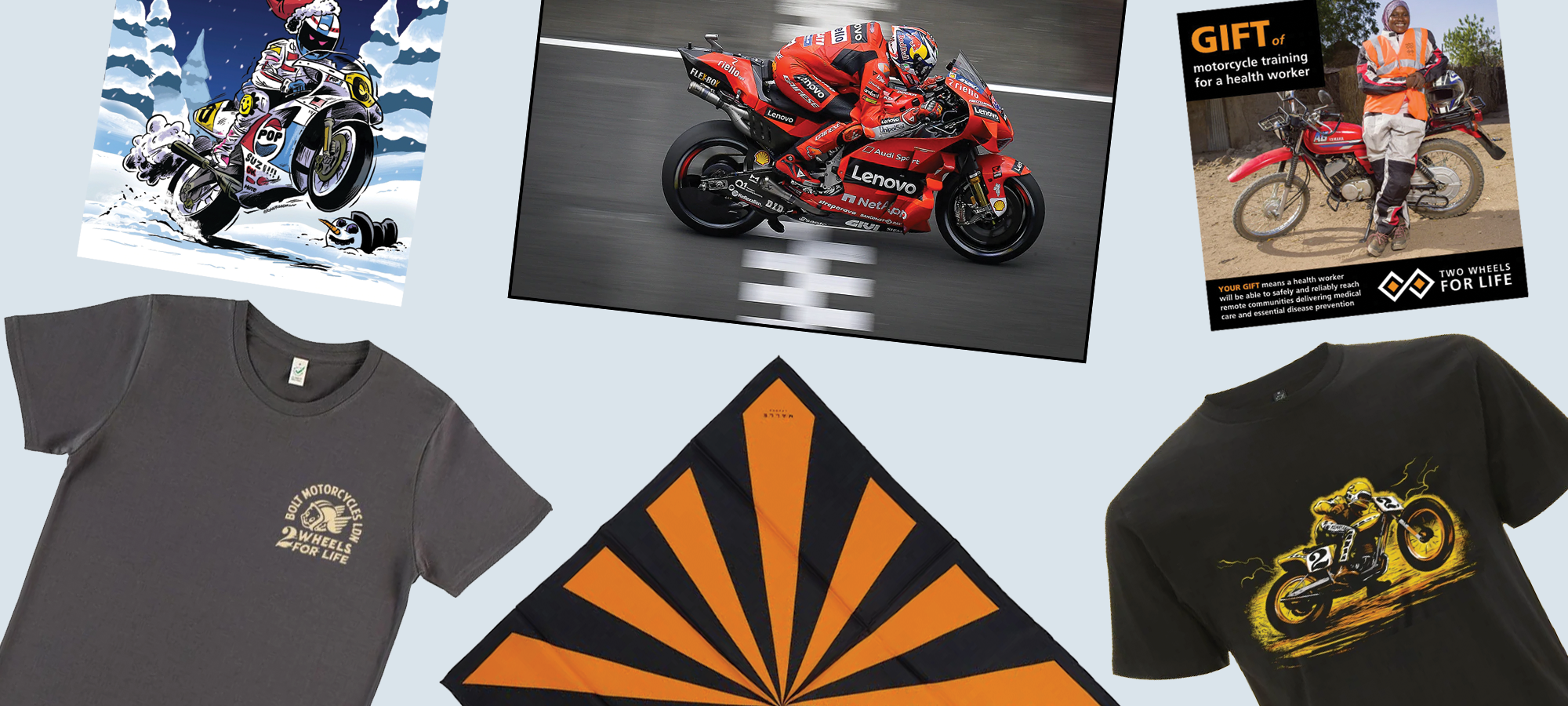 Two Wheels for Life | Motorcycles save lives